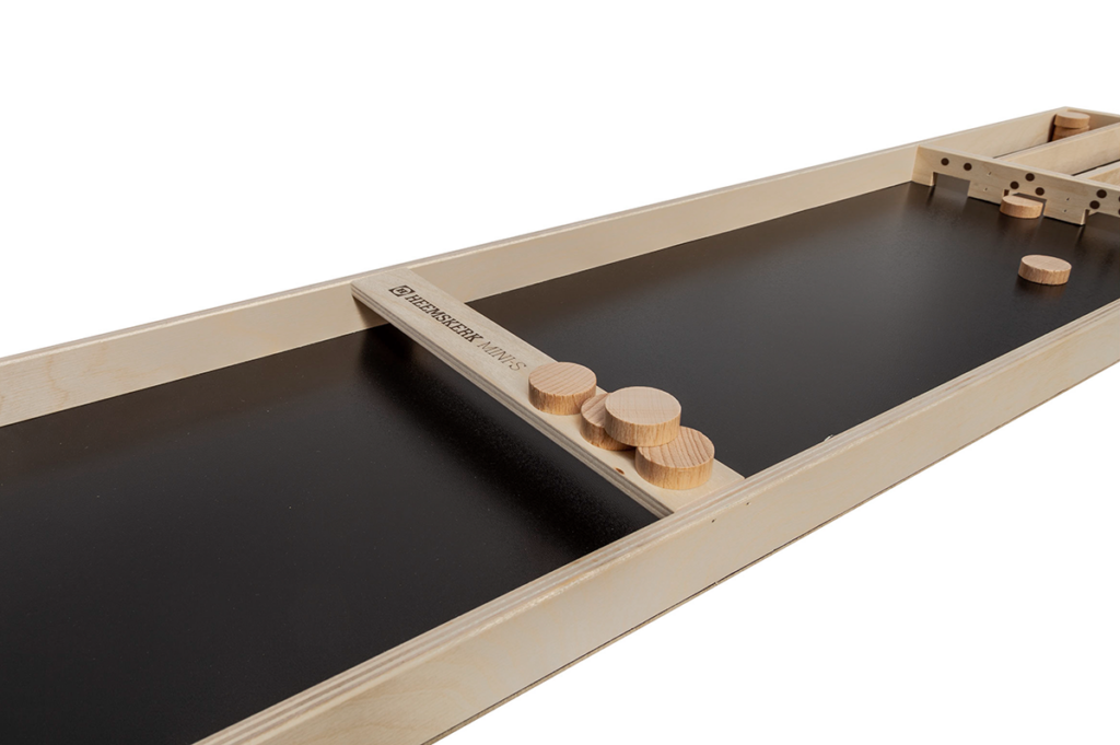 Mini shuffleboard Heemskerk Mini-S. Children's shuffleboard of 115 cm.