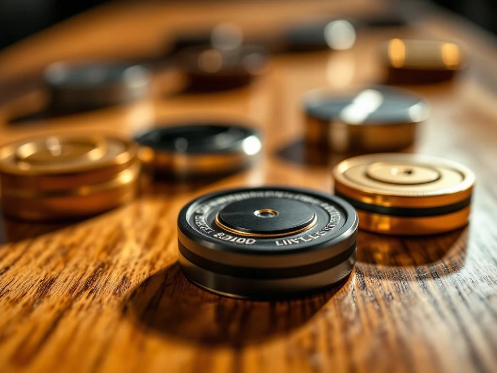 What materials are used for shuffleboard pucks? - Heemskerk - Play it!